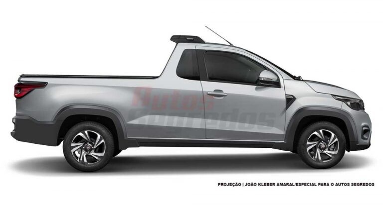 Así será la nueva Fiat Strada (cabina simple) - AUTOWEB Argentina