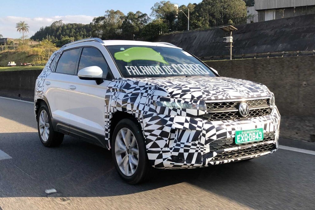 El Volkswagen Tarek, cazado con su carrocería definitiva - AUTOWEB ...